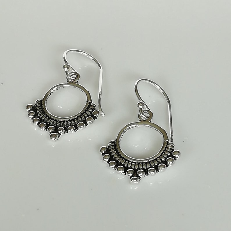 Indian Ear Danglers Ethnic Silver Earrings Silver Jewelry - Etsy