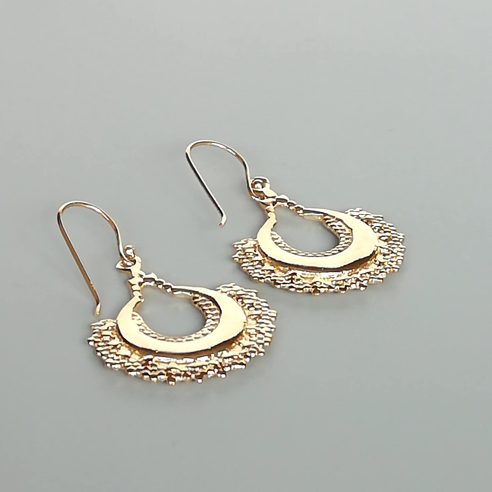 Ethnic Gold Ear Dangler Indian Earrings Gold Earrings - Etsy