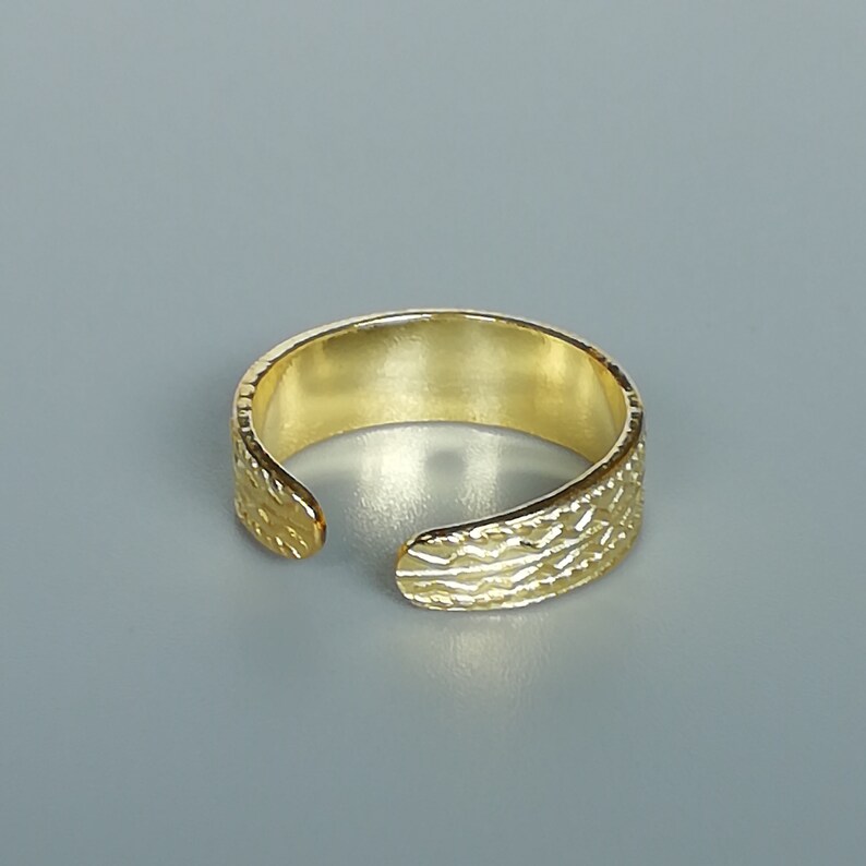 Indian Gold Toe Ring Sterling Silver Toe Ring Feet Ring | Etsy