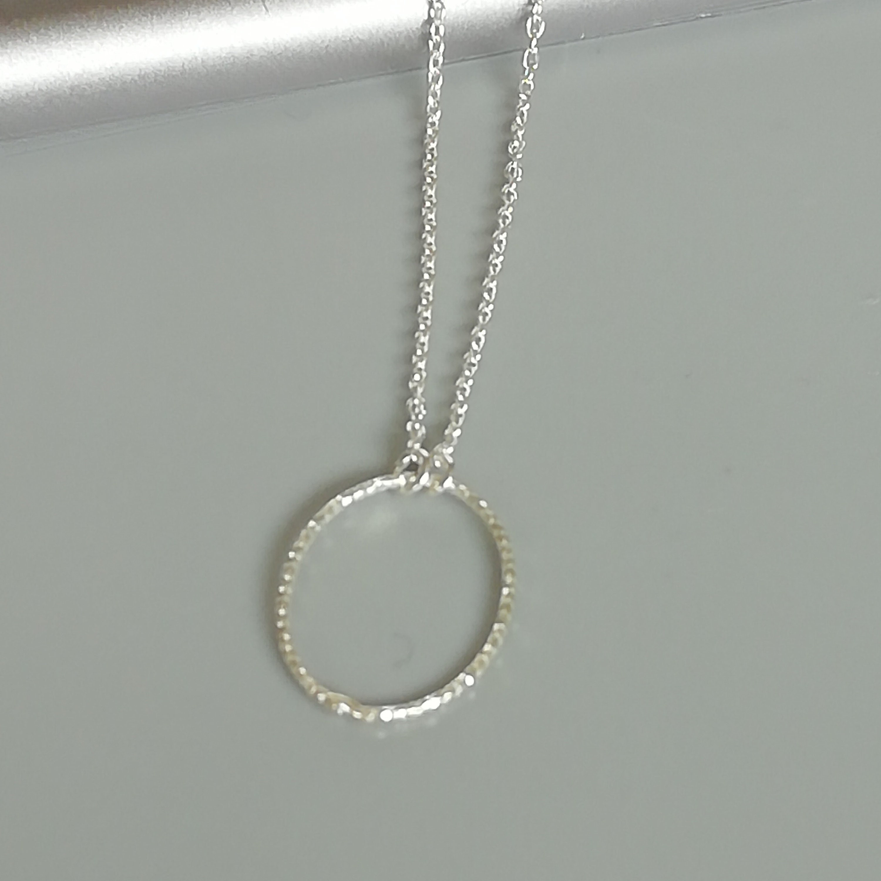 Oval charm bracelet Sterling silver wrist chain Minimalist | Etsy