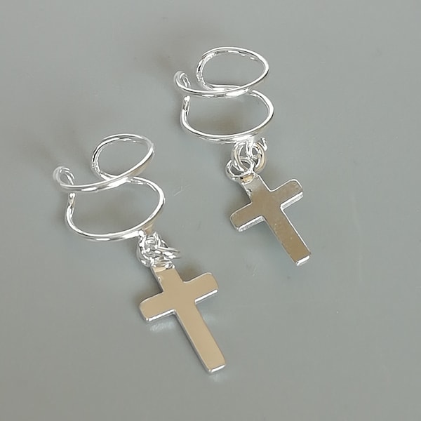 Cross Ear Cuff - Etsy