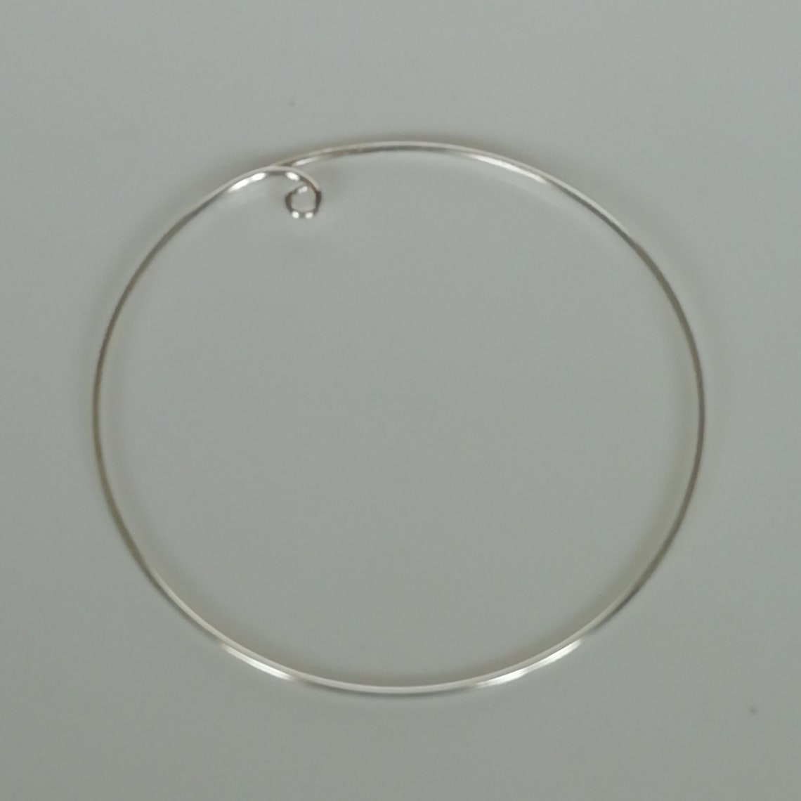 Large Silver Hoops | 50 Mm Hoop Earrings | Silver Jewelry | Minimalist ...