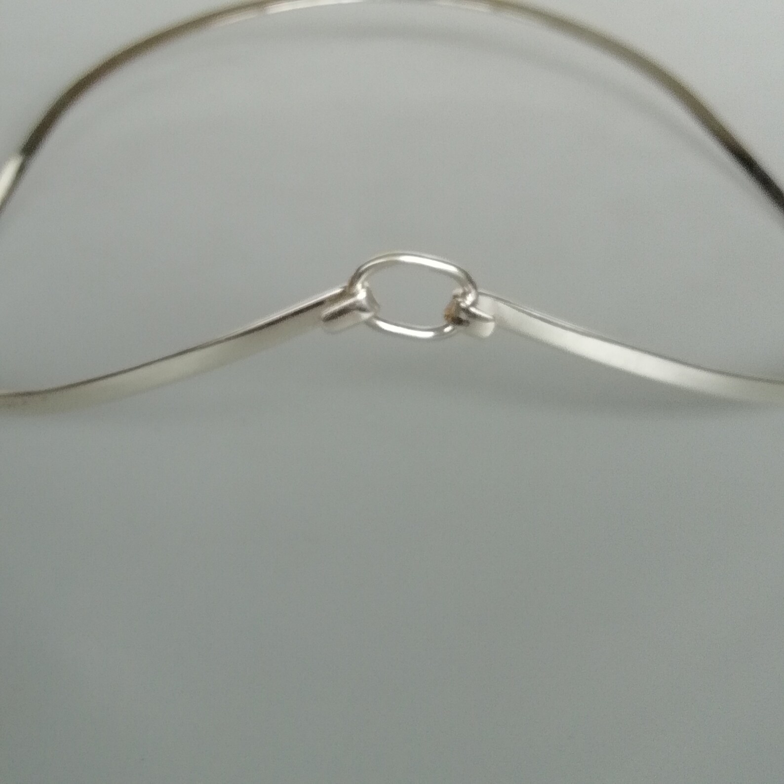 Sterling Silver Neck Torque Neck Choker Silver Necklace - Etsy
