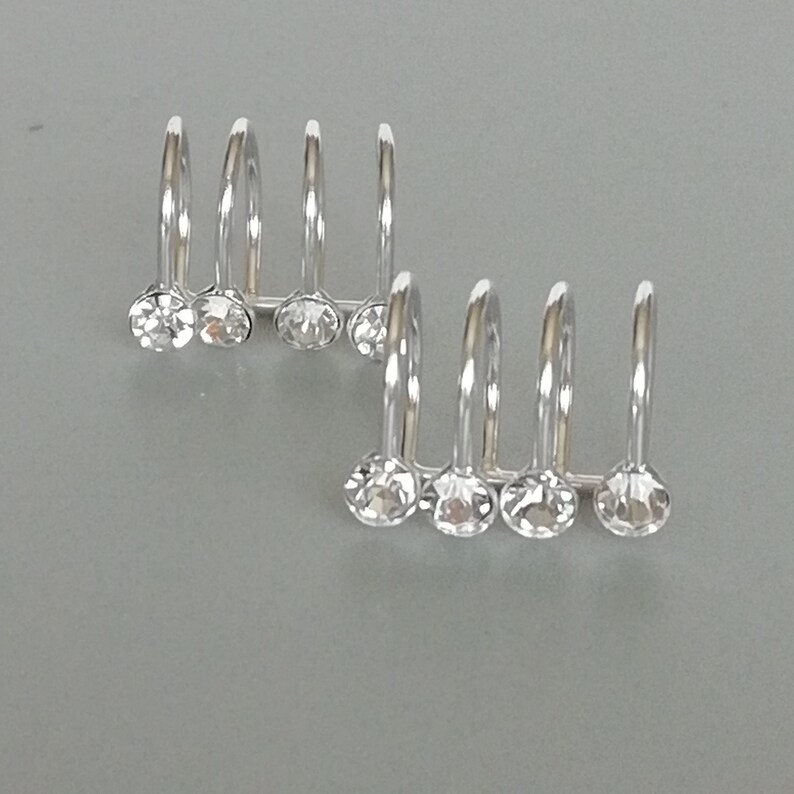 Cz Silver Ear Cuff Silver Ear Wrap Ear Wrap Open End Ear - Etsy