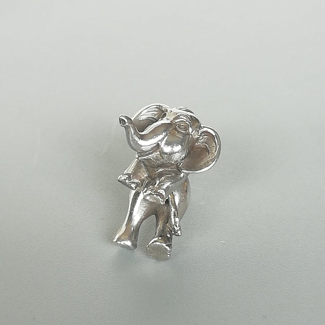 Sterling silver elephant ear jacket Double side ear cuff | Etsy