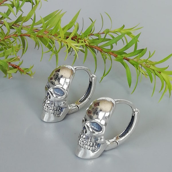 Skull Earrings - Etsy