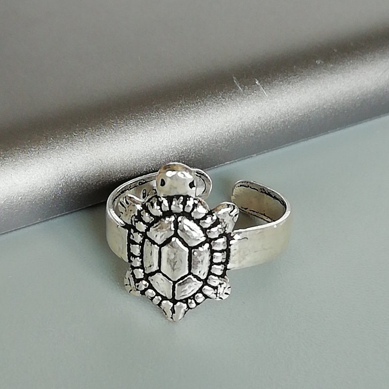 Turtle Toe Ring Toe Ring Sterling Silver Toe Ring Turtle - Etsy