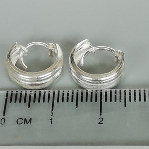 Tiny Silver Hoops | Huggie Hoops | Little Girl Hoops | Silver Jewelry ...