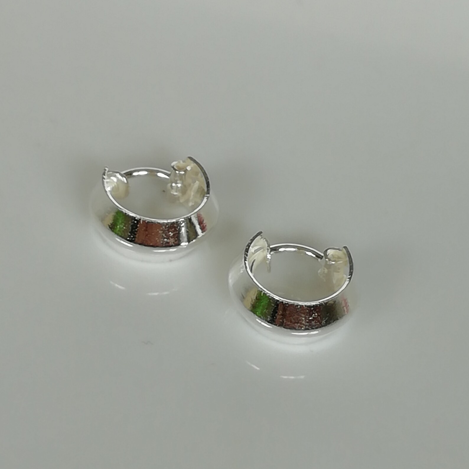 Tiny Silver Hoops | Huggie Hoops | Little Girl Hoops | Silver Jewelry ...