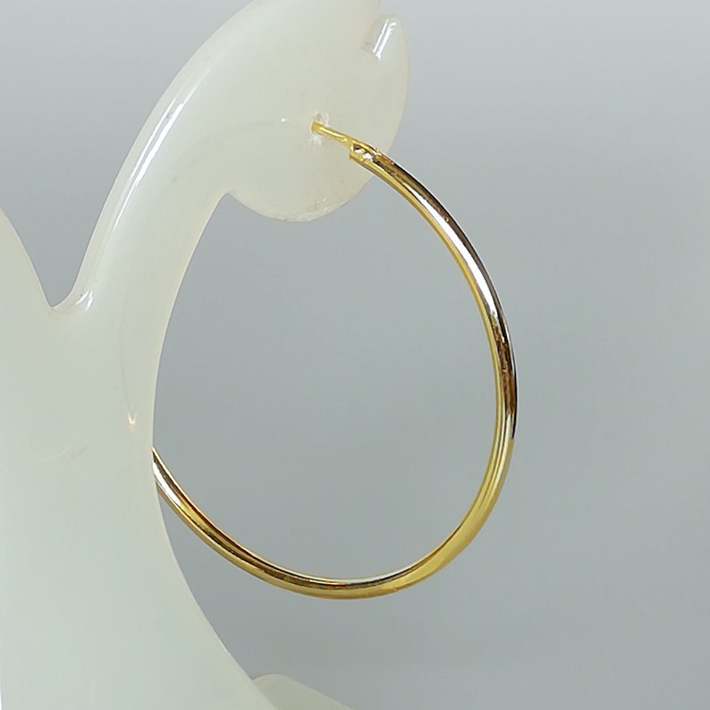 Gold Hoops Set Five Pairs Set 12 to 45mm Gold Plated Hoops - Etsy