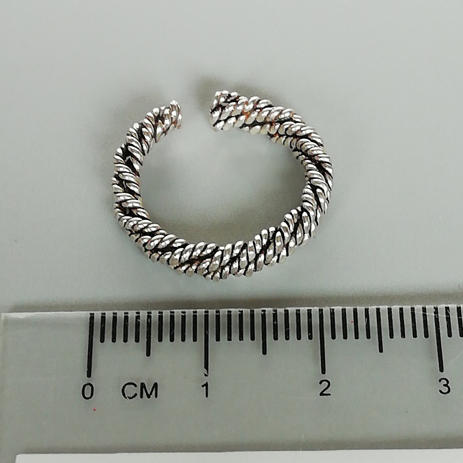 Twisted Toe Ring Silver Body Jewelry Boho Toe Ring Feet - Etsy