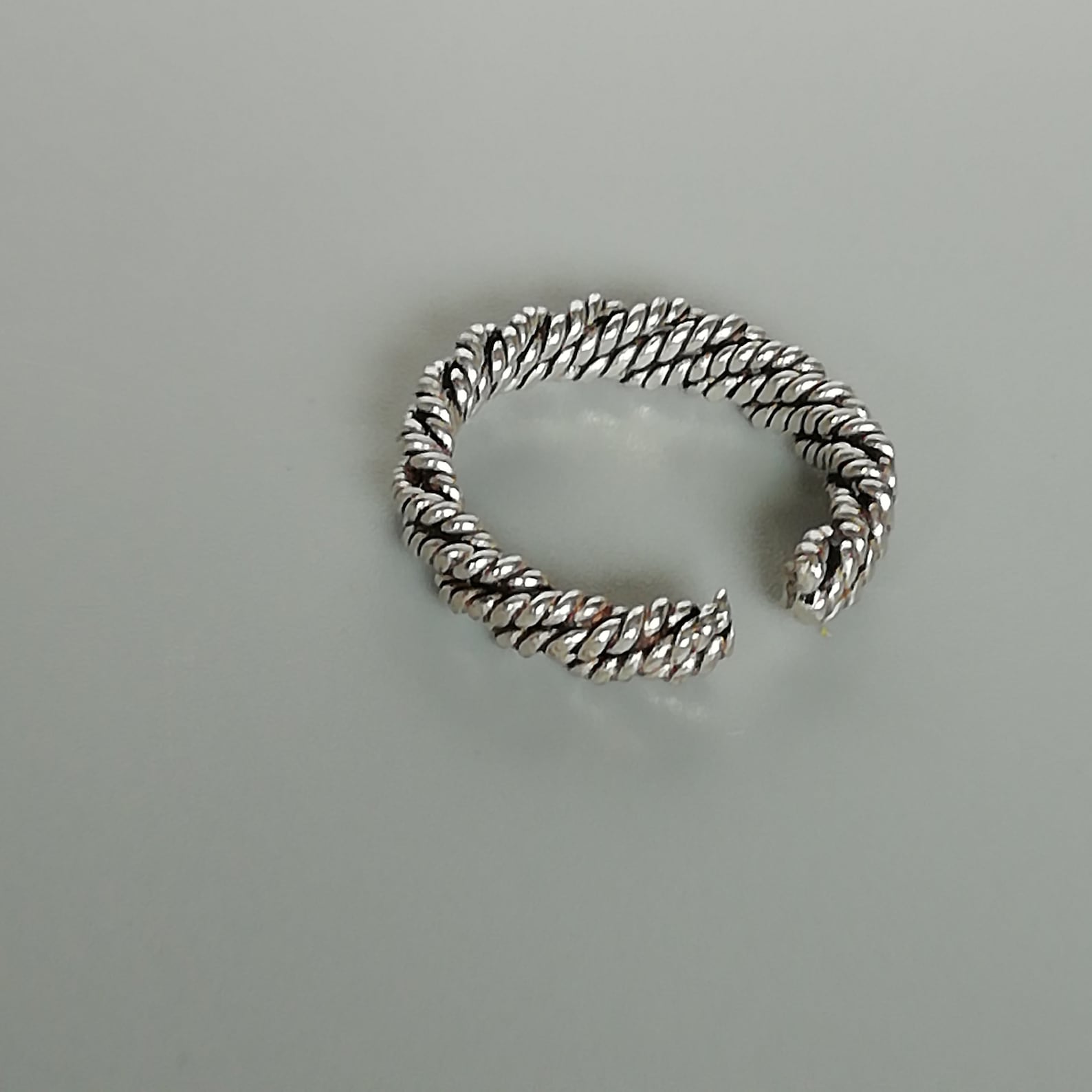 Twisted Toe Ring Silver Body Jewelry Boho Toe Ring Feet - Etsy