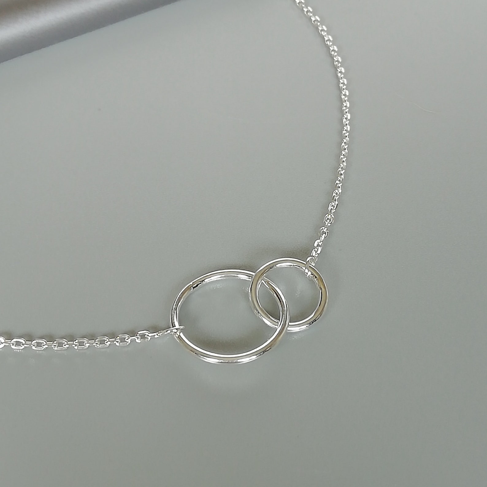Circle of Life Chain Anklet Circle in Circle Charm Anklet | Etsy