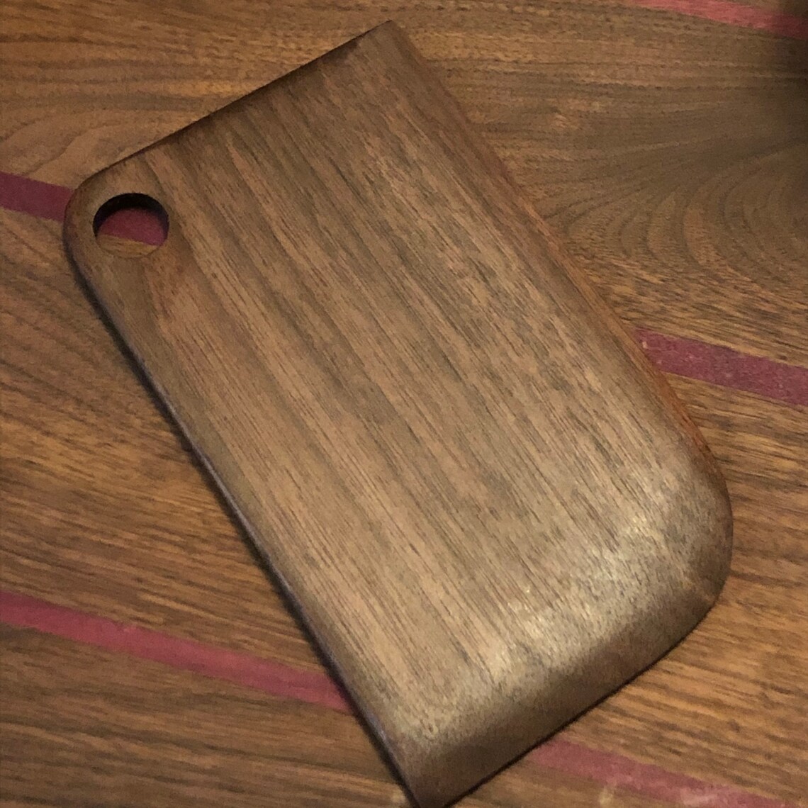 Walnut Bench Scraper Pastry Dough Knife | Etsy