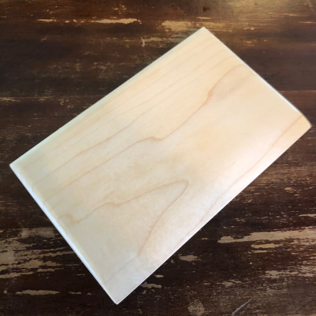 Maple Bench Scraper: Handmade Pastry Dough Knife - Etsy