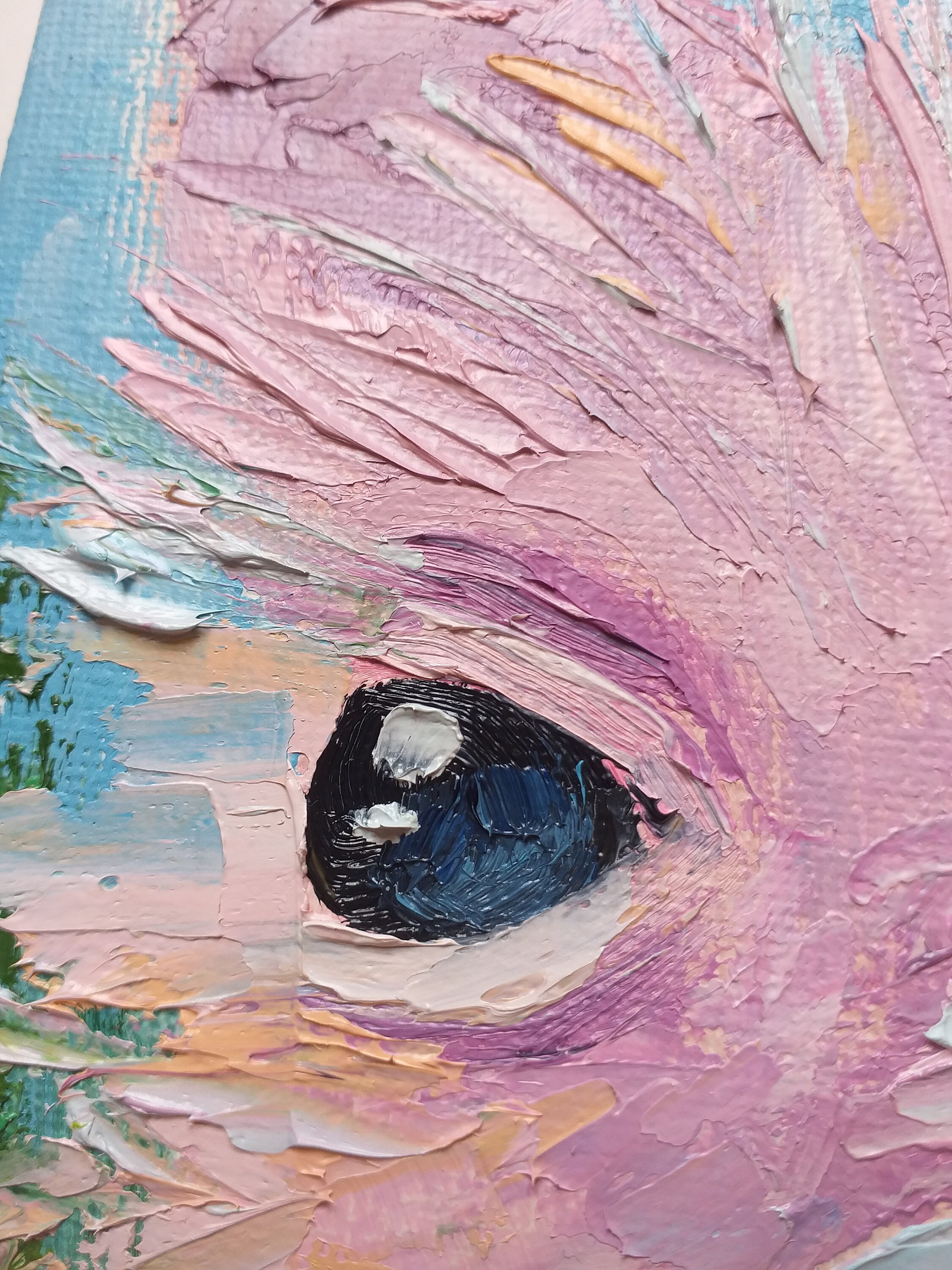 Pig Painting Pet Original Art Animal Impasto Oil Painting - Etsy