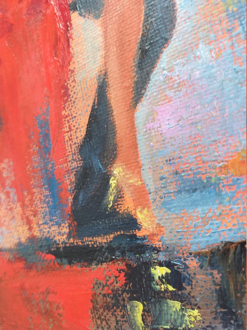 Argentine Tango Dance Painting Original Art Romantic Oil Painting ...