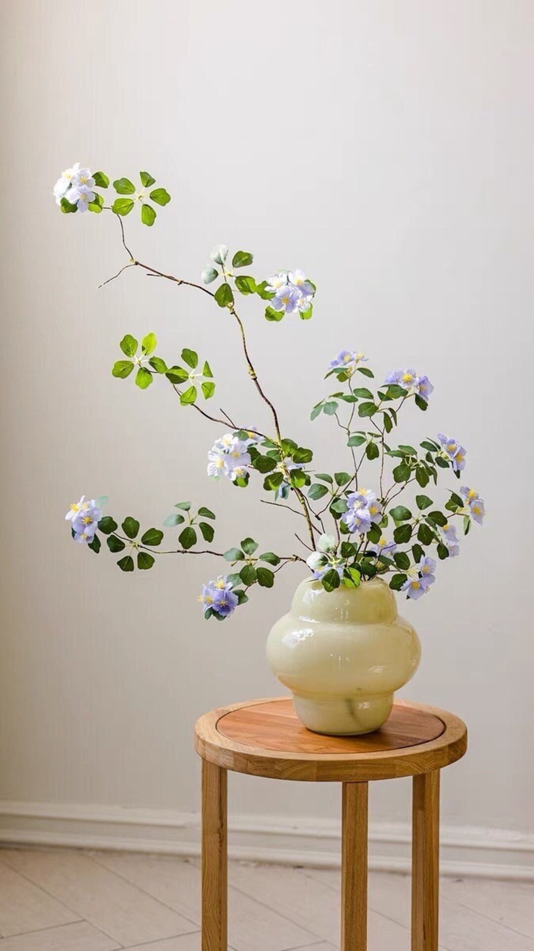 Large Japanese Vines With Flowers Fake Plant Unbelievably Realistic ...
