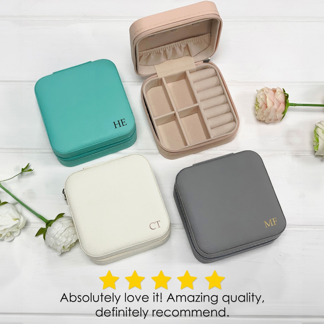 Custom Jewelry Box Jewellery Box Jewellery Ring Box Travel Jewellery ...