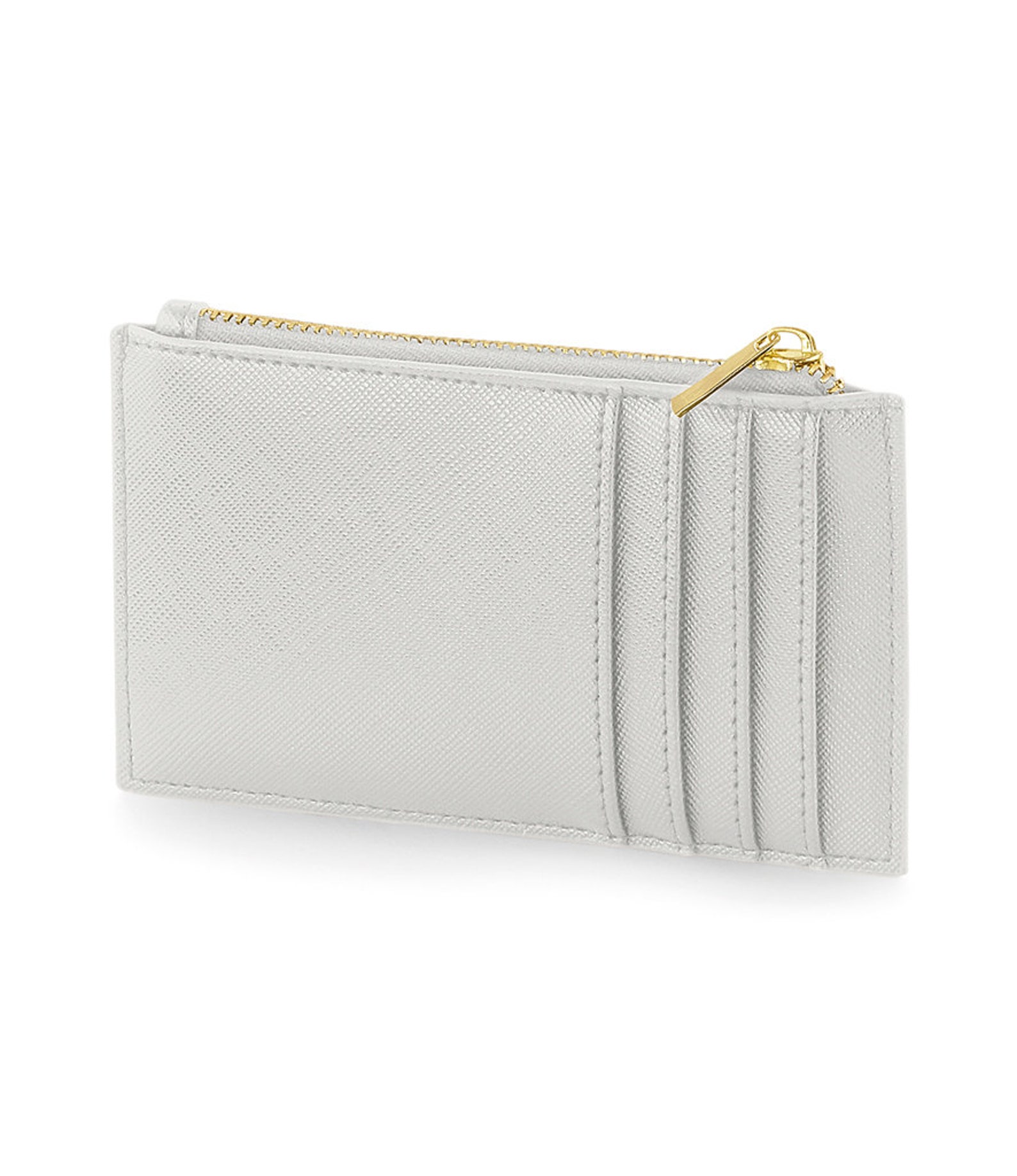 Personalised Card Holder Name and Heart, Vegan Leather Foil Embossed ...