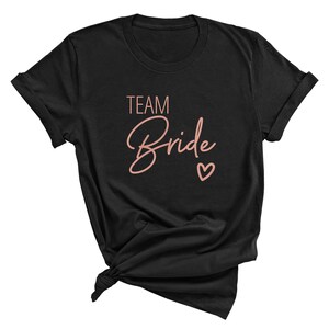 Team Bride Shirts, Bride Shirt, Bride Squad T-shirts, Hen Party T ...