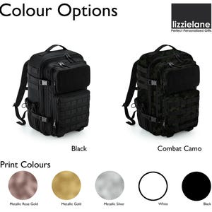 Custom MOLLE TACTICAL 35L BACKPACK, Gym Bag, Tactical Backpack ...