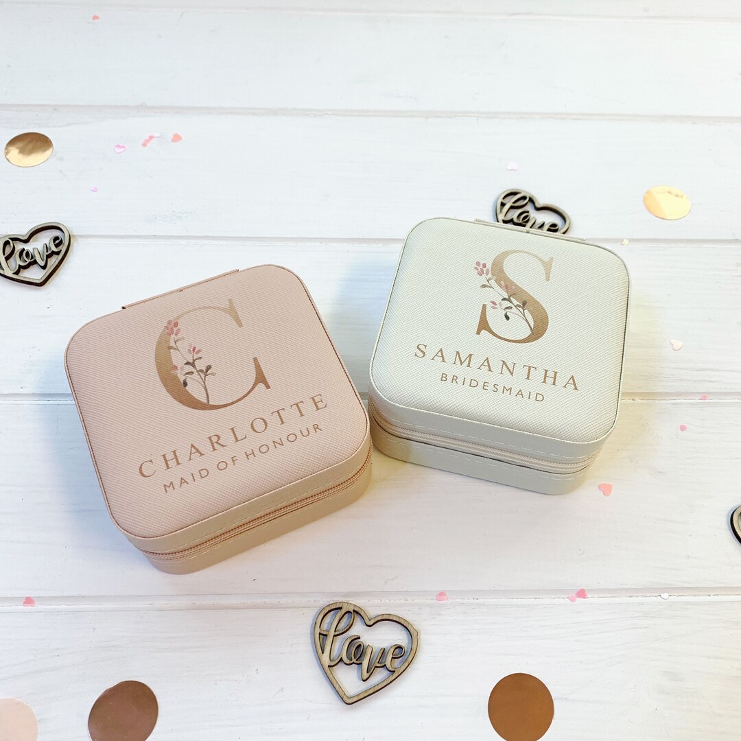 Personalised Jewellery Box, Custom Jewelry Boxes for Girls and Women ...