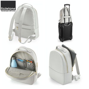 Custom Women Backpack, Personalised Bag With Initials, Faux Leather ...