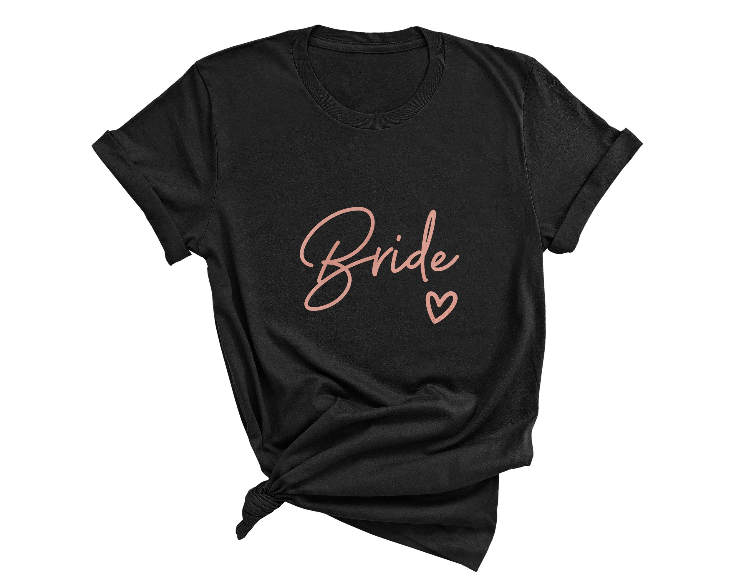 Team Bride Shirts Bride Shirt Bride Squad T-shirts Hen | Etsy