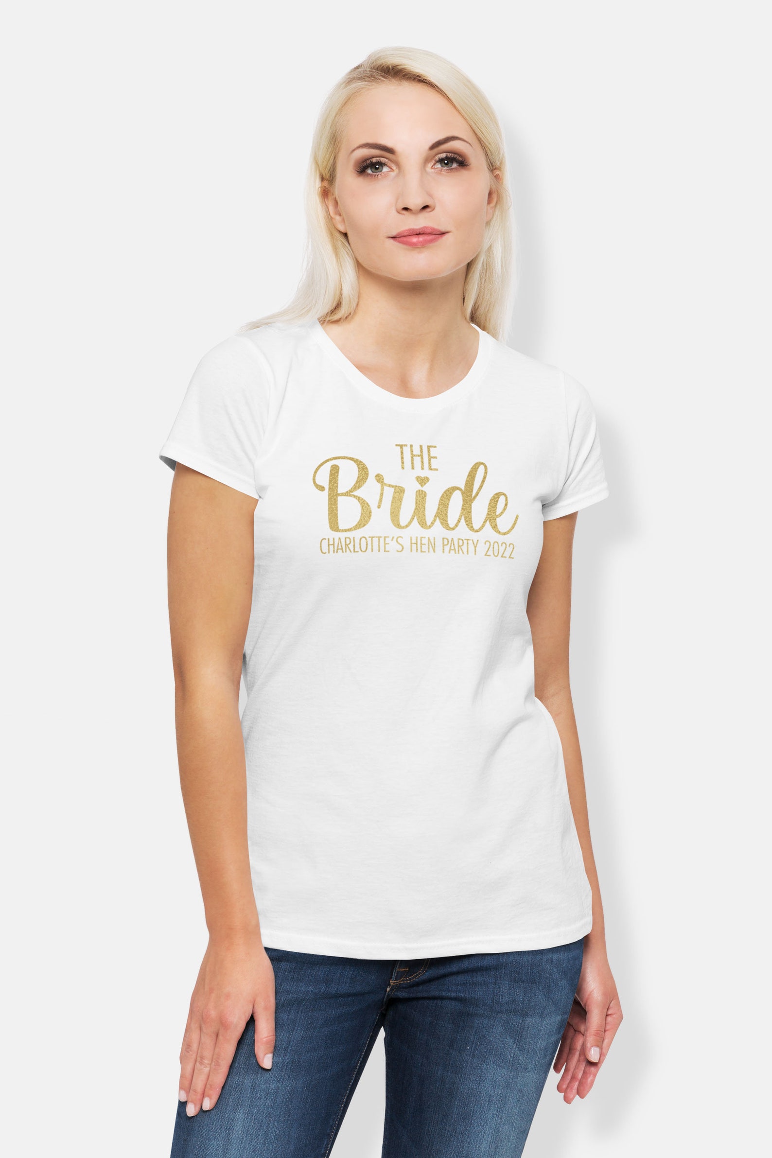 Personalised Hen Party T Shirts Team Bride T Shirt Hen Party Shirts