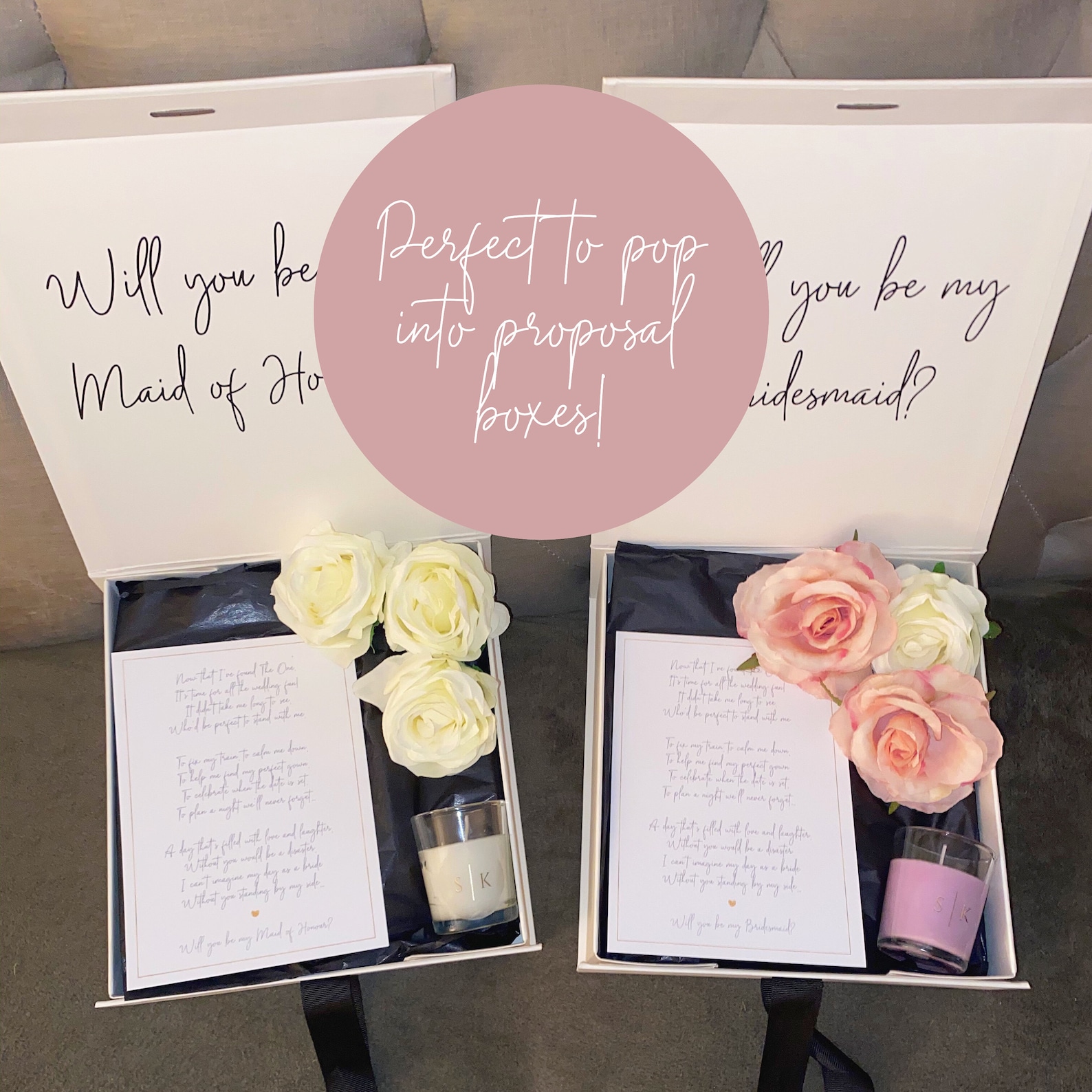 Bridesmaid/maid of Honour Proposal Poem Will You Be My - Etsy UK