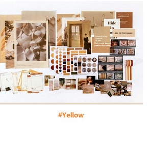 Journal Starter Kit, Scrapbook Bundle, Junk Journal Kit, Wall Collage ...