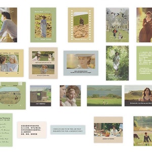 40pcs Vintage Movie College Sticker Pack, Journaling,planner,journal ...