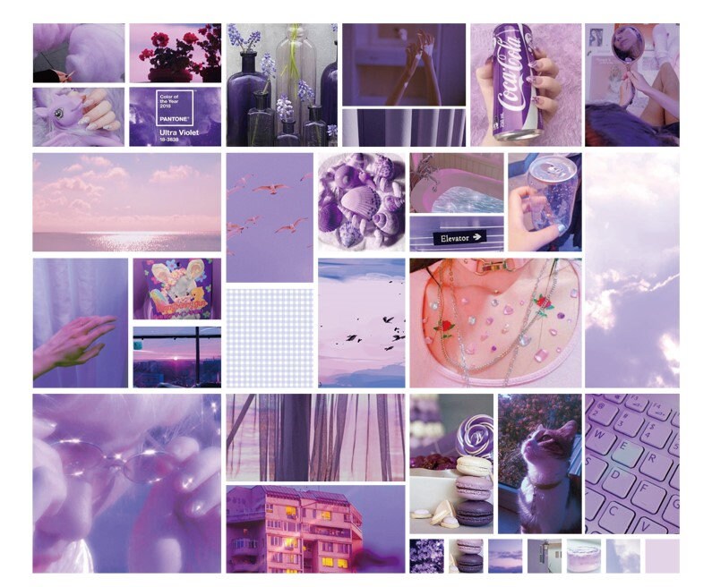 70pcs collage/scenery sticker pack JournalingPlannerbullet | Etsy