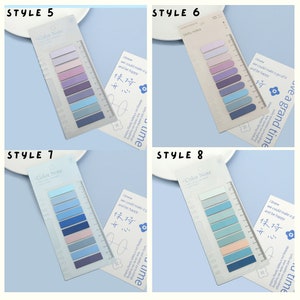 Sticky Index Tabs, Annotation Marks, Index Sticky Highlighter, Book ...