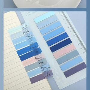 Sticky Index Tabs, Annotation Marks, Index Sticky Highlighter, Book ...