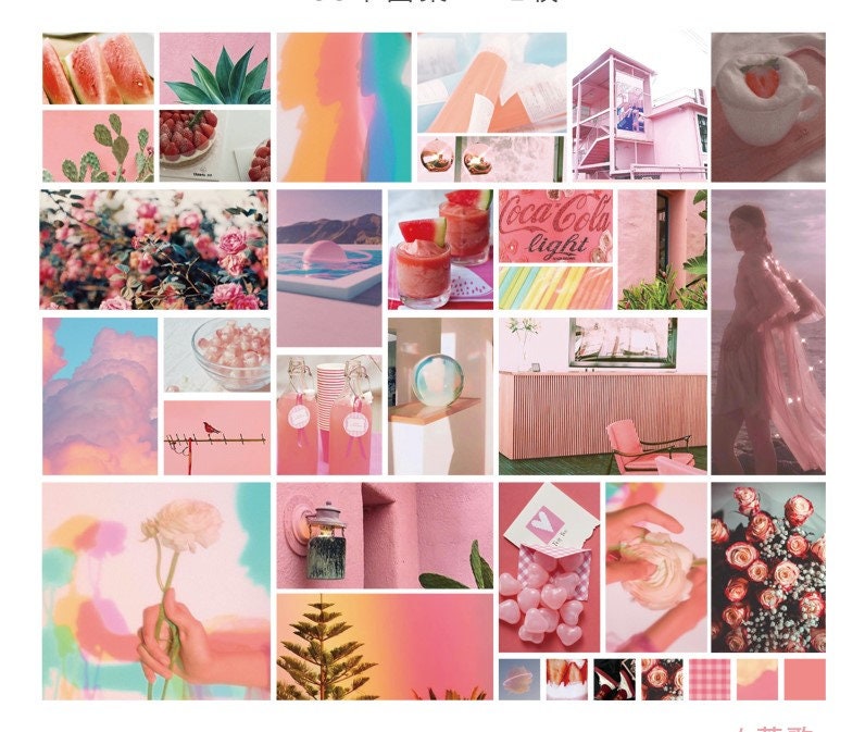 70pcs Collage/scenery Sticker Pack Journalingplannerbullet | Etsy UK