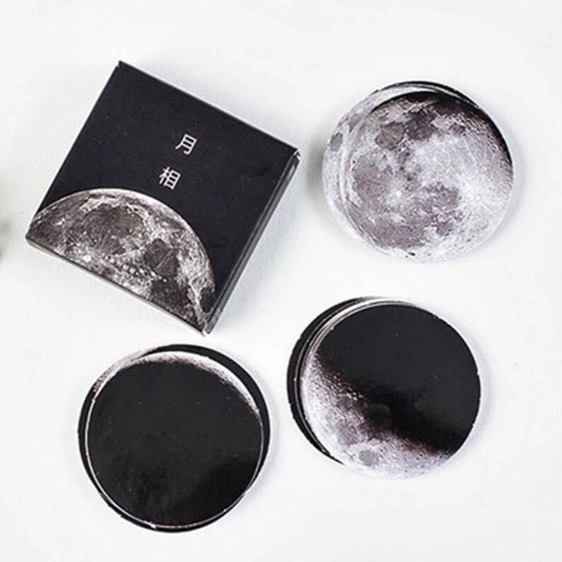 45pcs Moon stickers pack JournalingPlannerbullet | Etsy