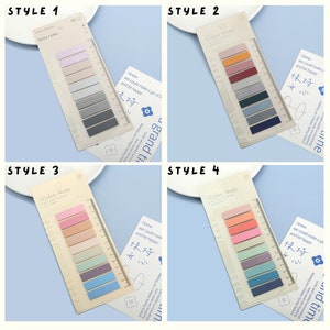 Sticky Index Tabs, Annotation Marks, Index Sticky Highlighter, Book ...