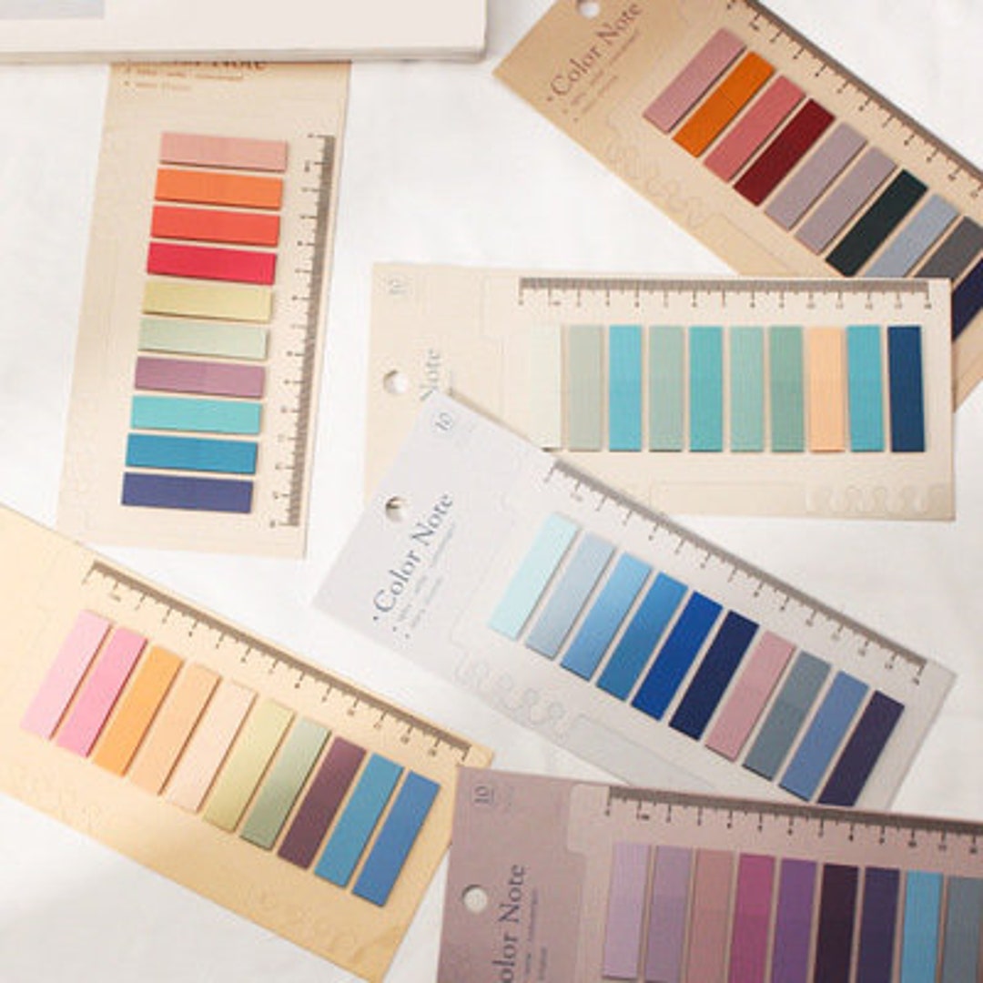 Sticky Index Tabs, Annotation Marks, Index Sticky Highlighter, Book ...