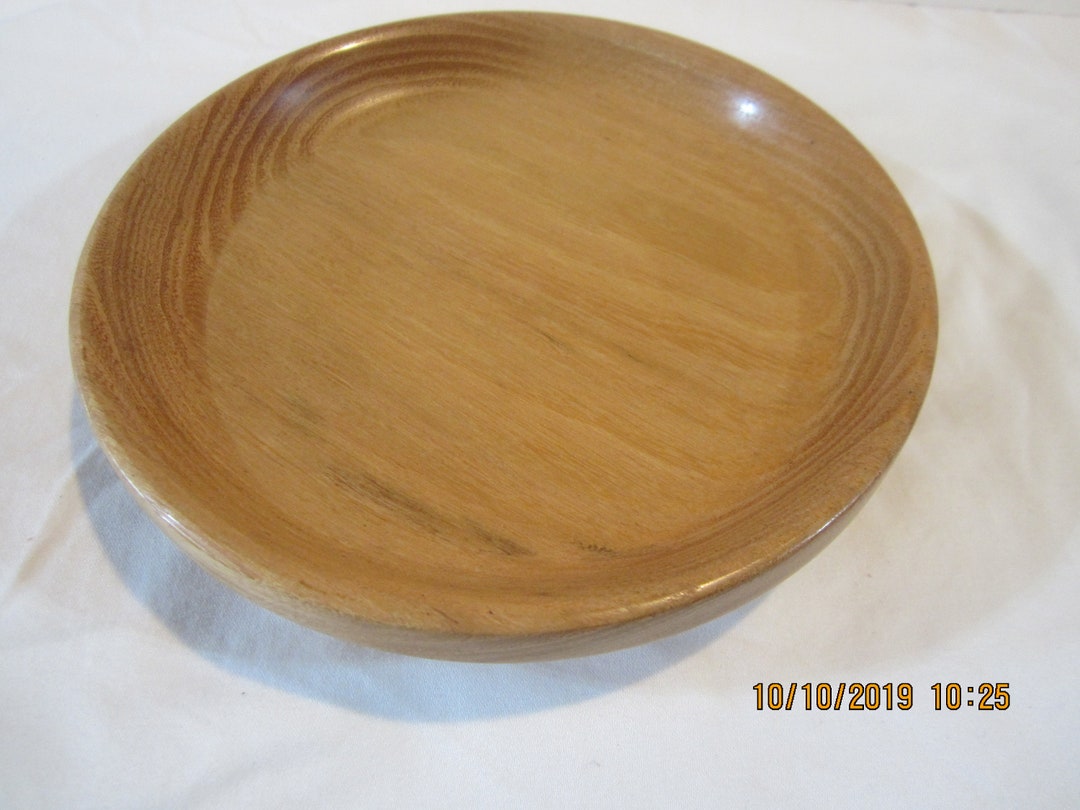 Handmade American Red Gum Plate, Pennsylvania Woodshop, 7.5 Inch - Etsy