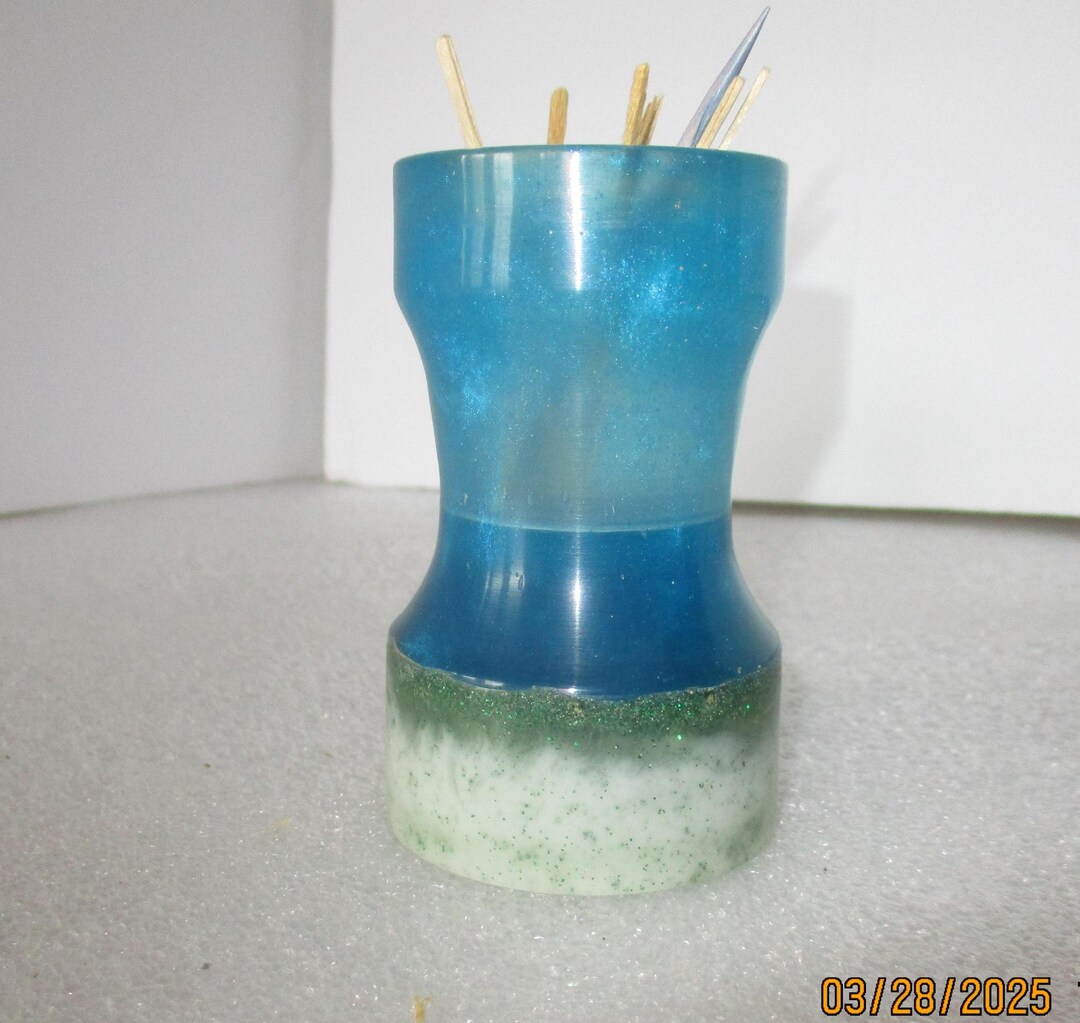 Toothpick Holder, Epoxy Resin, Handmade, Made in the USA - Etsy