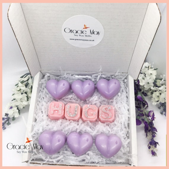Wax Melt Hugs Gift Box Luxury Soy Wax 10 Melts Vegan - Etsy