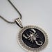 Handmade Sterling Silver Scorpion Necklace: Scorpio Zodiac Charm ...