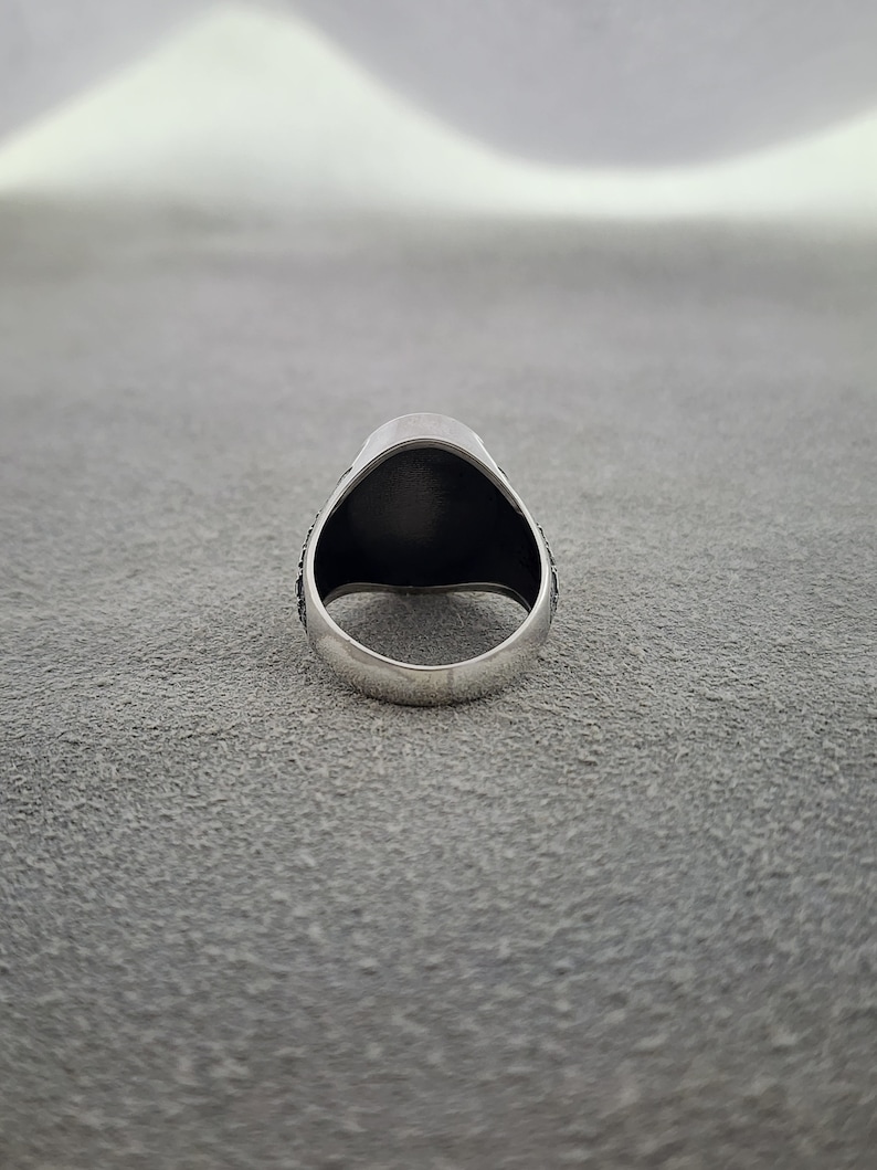 Marian Consecration Ring,virgin Mary Ring, 925k Sterling Silver Pray of ...