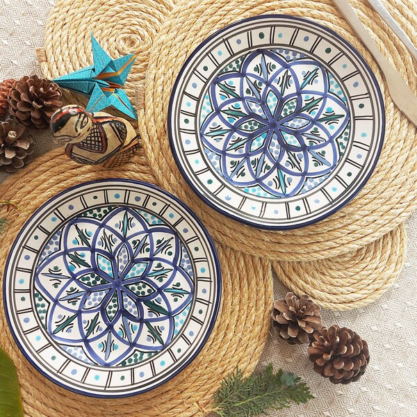Moroccan Plates - Etsy