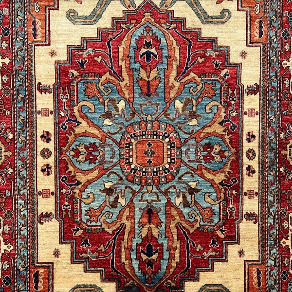Red Persian Rug - Etsy