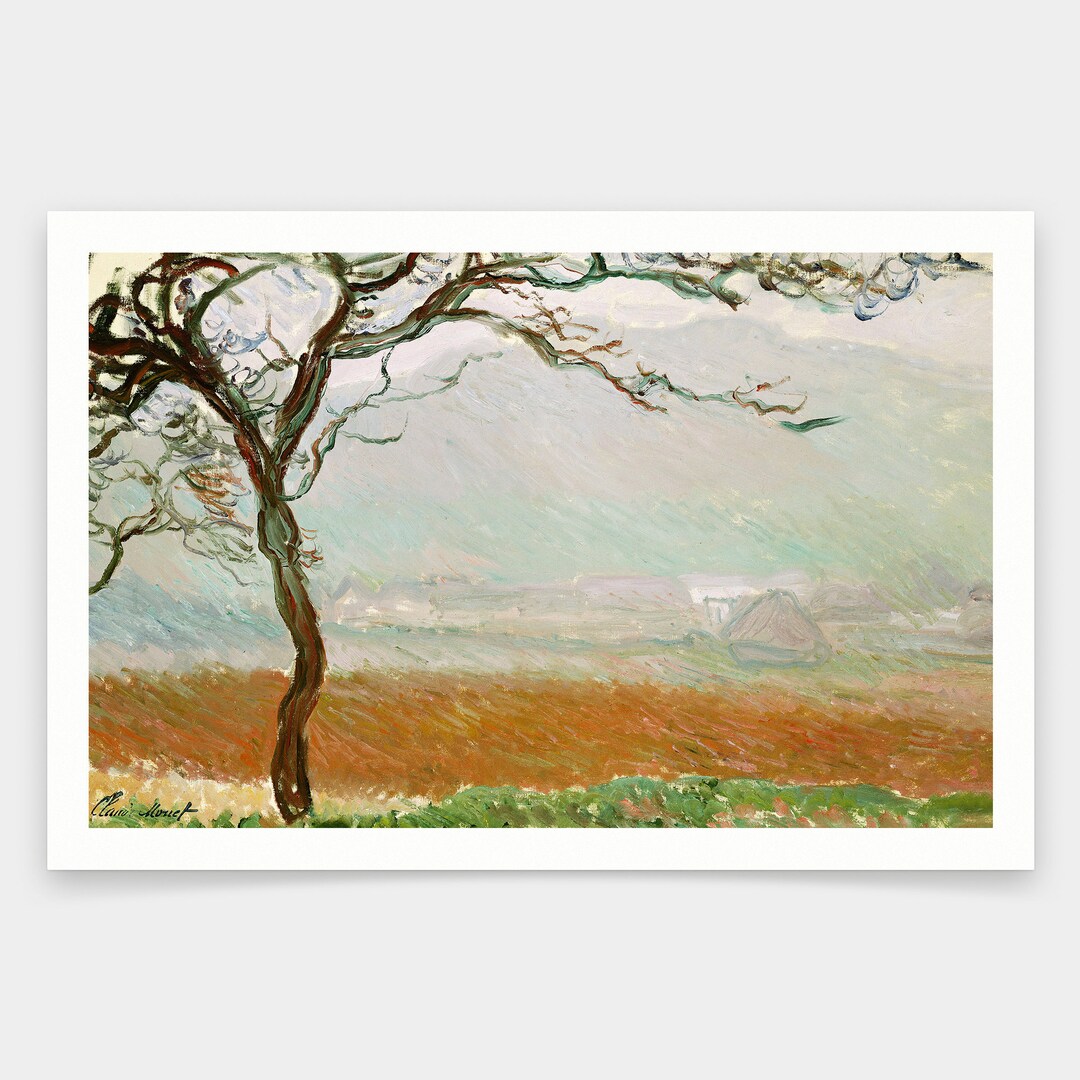 Claude Monet,giverny Countryside,art Prints,vintage Art,canvas Wall Art ...