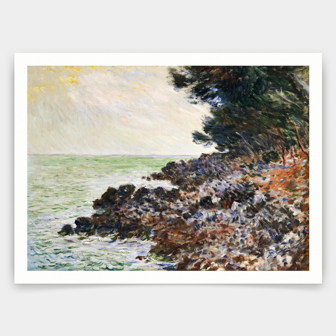 Claude Monet,cap Martin,art Prints,vintage Art,canvas Wall Art,famous ...