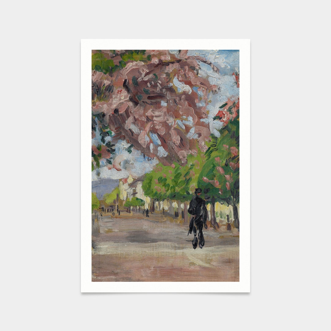 Arthur Haythorne Studd,the Boulevard,art Prints,vintage Art,canvas Wall ...